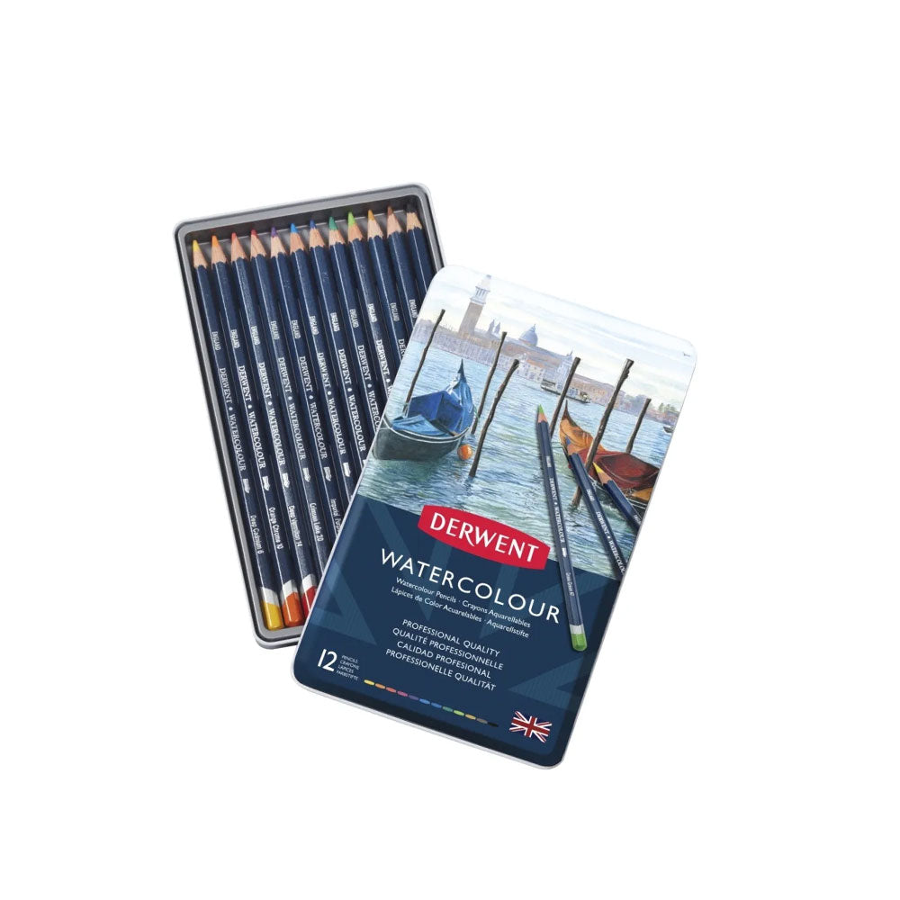 Derwent Watercolour Pencils Set of 12 – Melbourne Artists' Supplies
