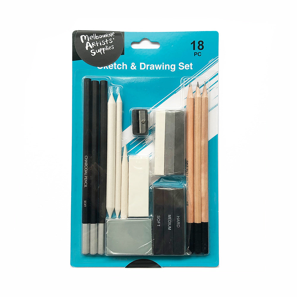 MAS Sketch & Drawing Set 18 – Melbourne Artists' Supplies