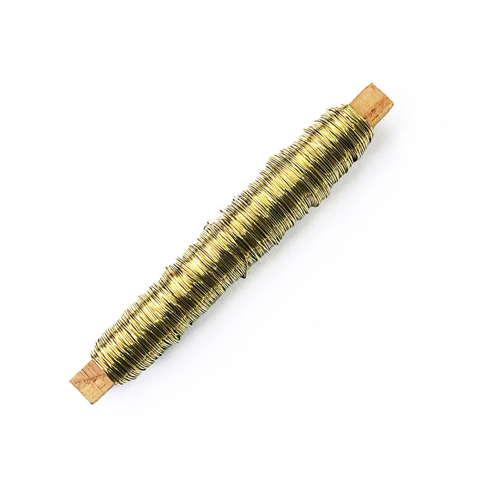 NFS Wire 100g 0.55mmx50m Light Gold – Melbourne Artists' Supplies