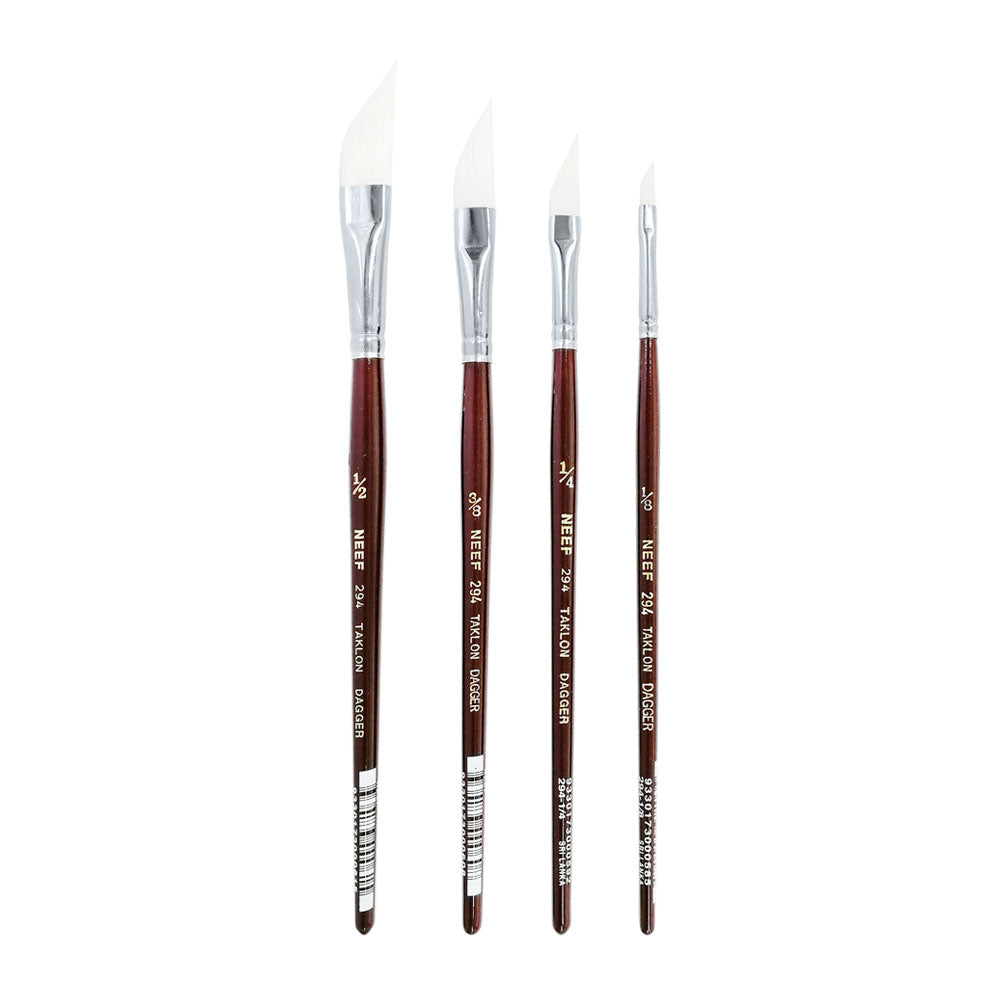 Neef Series 294 Taklon Dagger Liner Brush – Melbourne Artists' Supplies