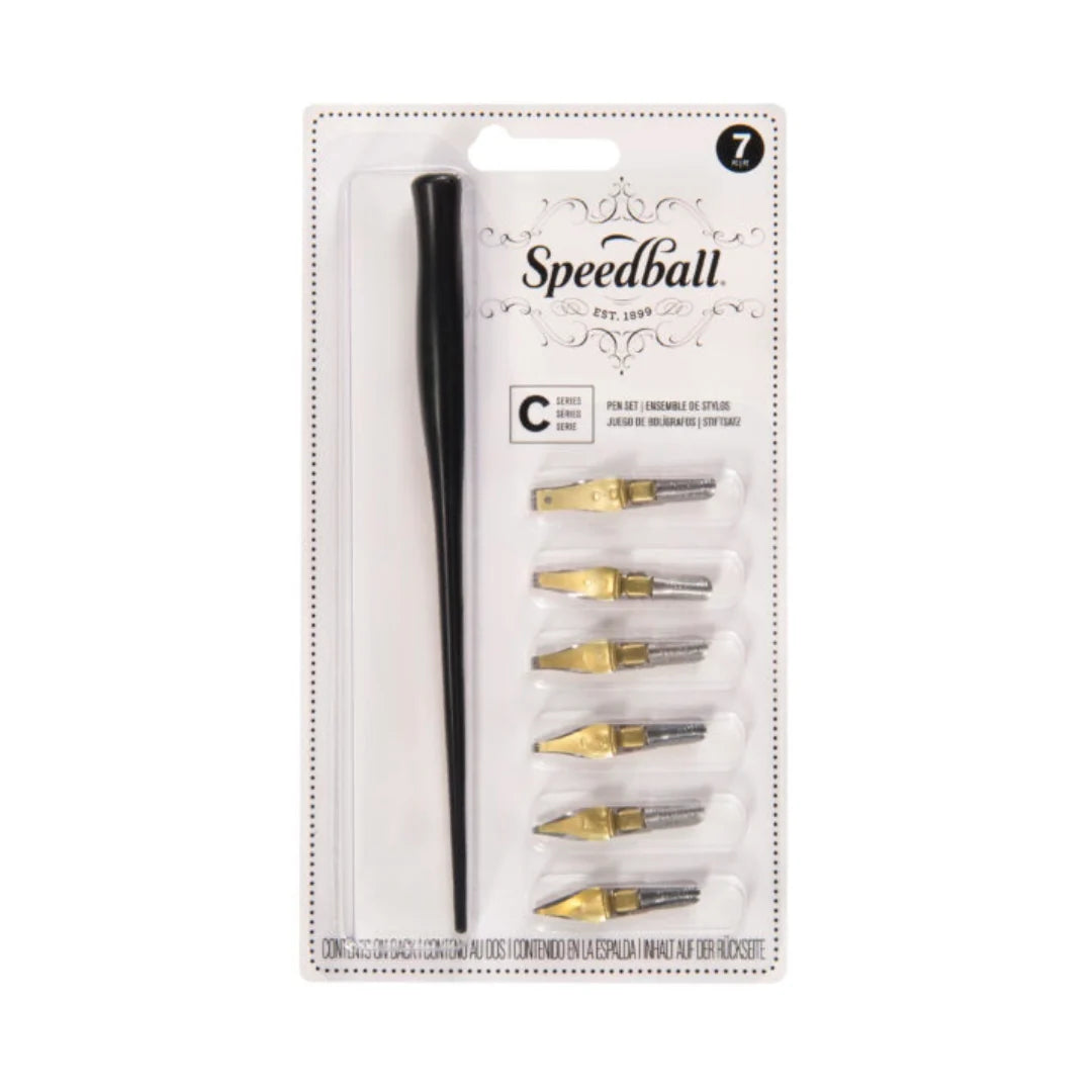 Speedball Calligraphy Pen Set of 6 – Melbourne Artists' Supplies